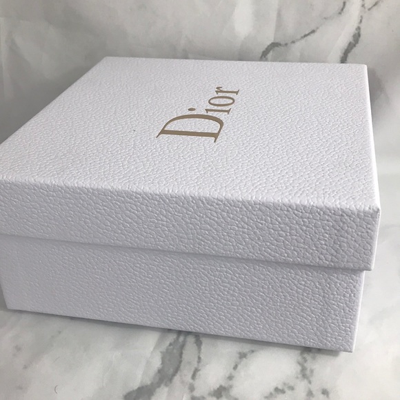 Dior | Accessories | New Dior Gift Box Decor Gold White W Tissue Paper ...